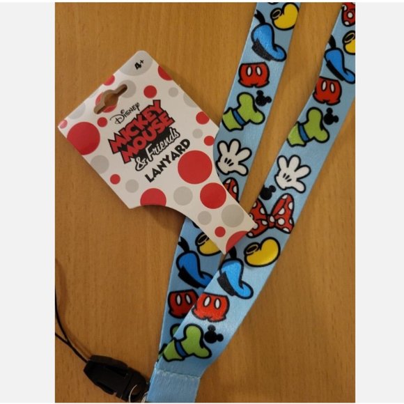Disney | Accessories | Mickey And Friends Disney Lanyard | Poshmark